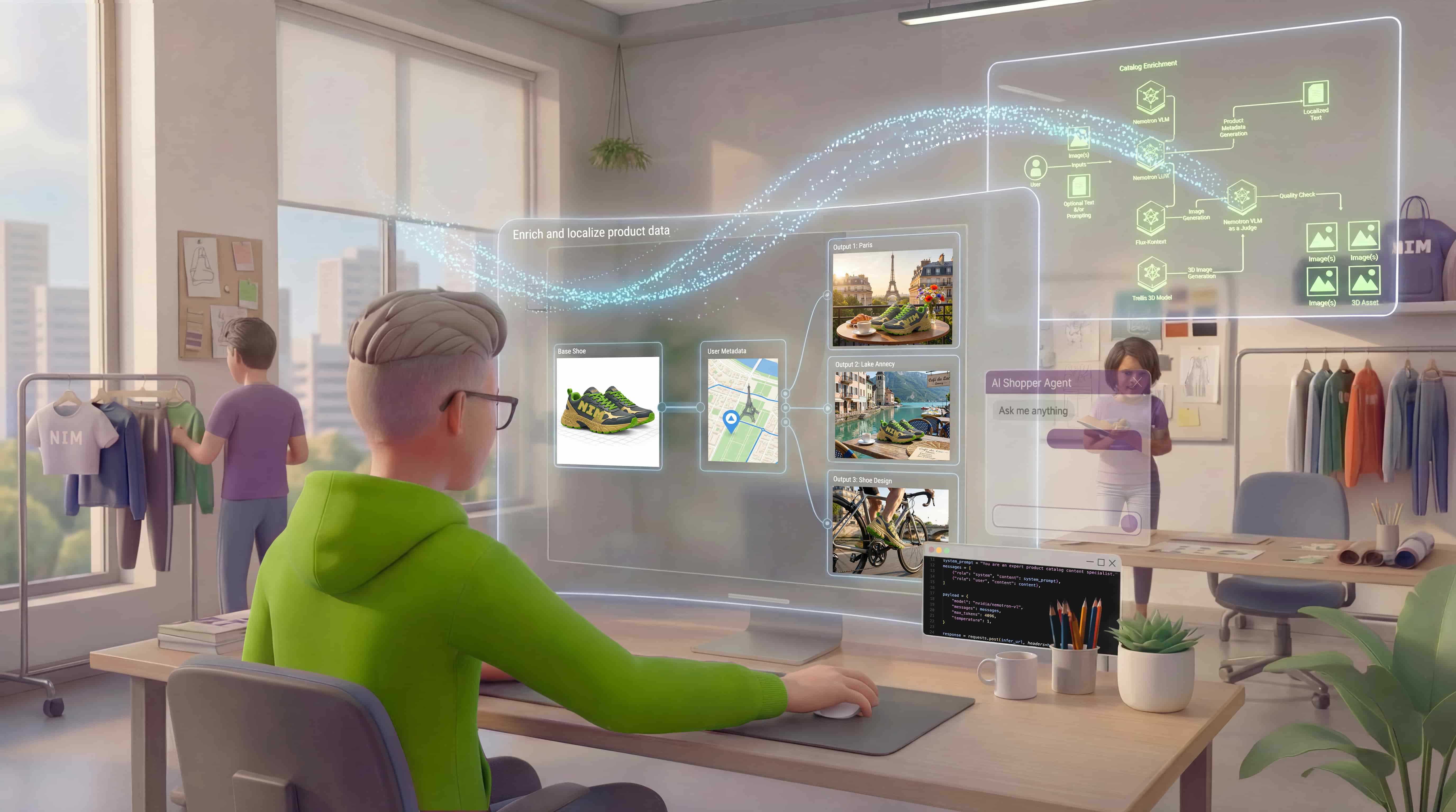 Retail Catalog Enrichment Blueprint by NVIDIA | NVIDIA NIM